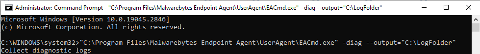 Collect Endpoint Agent diagnostic logs in OneView – ThreatDown, powered ... Collect Endpoint Agent diagnostic logs in OneView – ThreatDown, powered ...