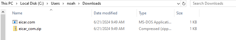 Testing EICAR files with ThreatDown – ThreatDown Support Portal